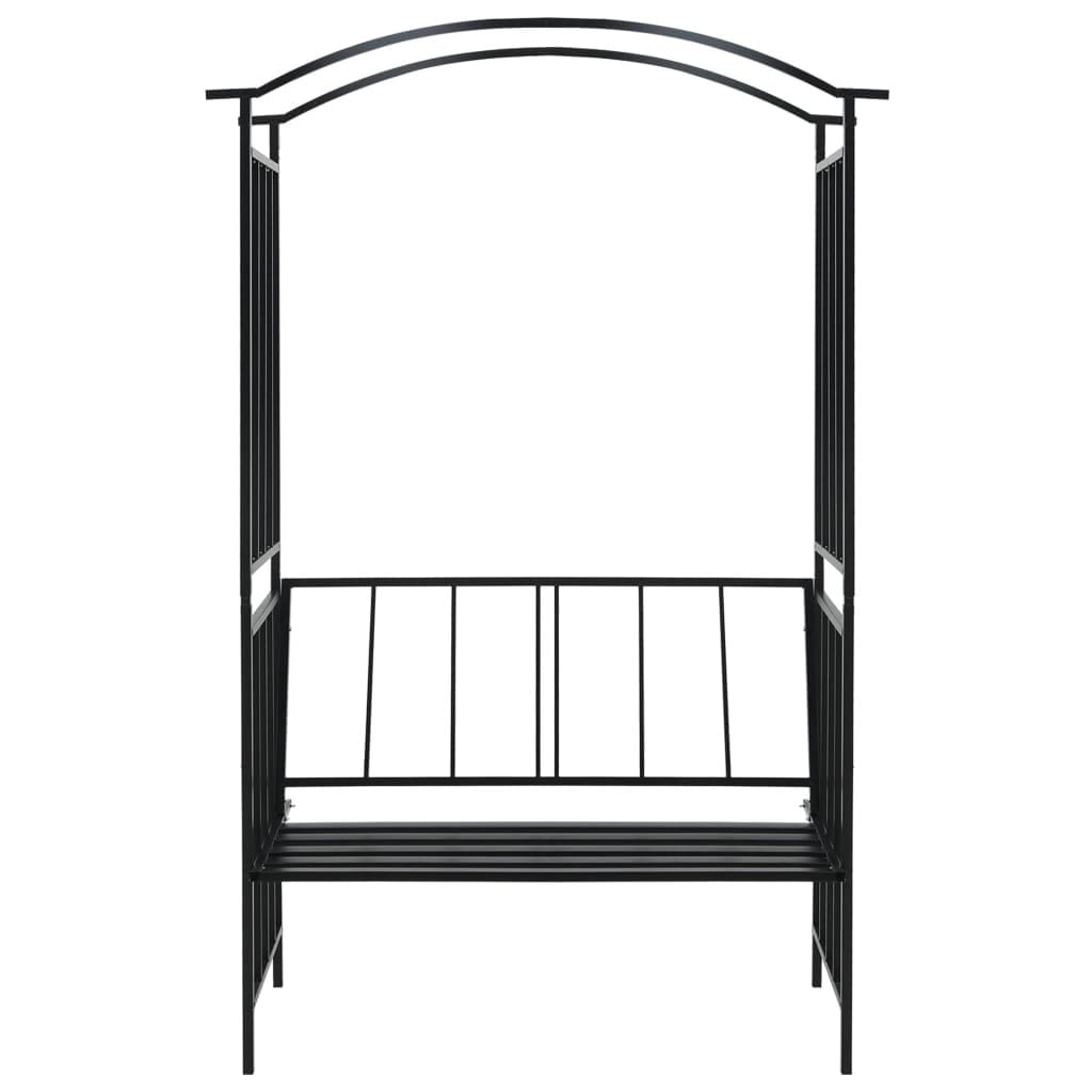 Garden Arch Black Iron Medium Decorative Inlays Garden Arch ...