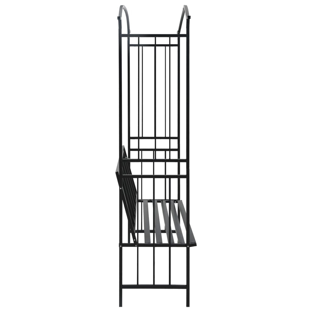Garden Arch Black Iron Medium Decorative Inlays Garden Arch ...