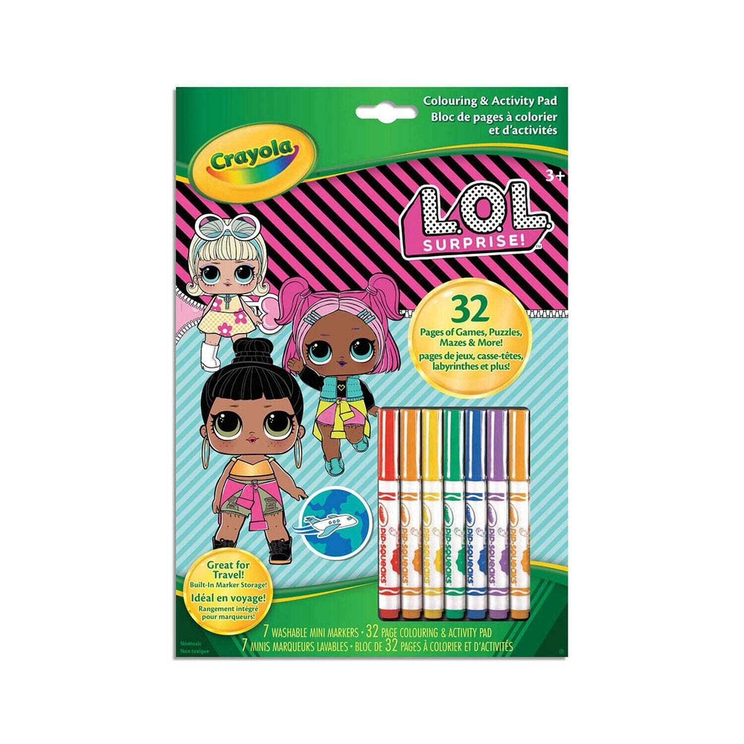 Crayola Coloring And Activity Book Lol Surprise