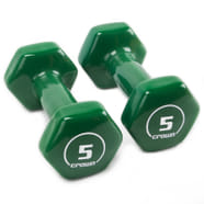 Vinyl Hex Hand Weights 5 LB Vinyl Hex Hand Weights 5 LB