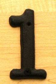 Solid Cast Iron Number 1 Solid Cast Iron Number 1